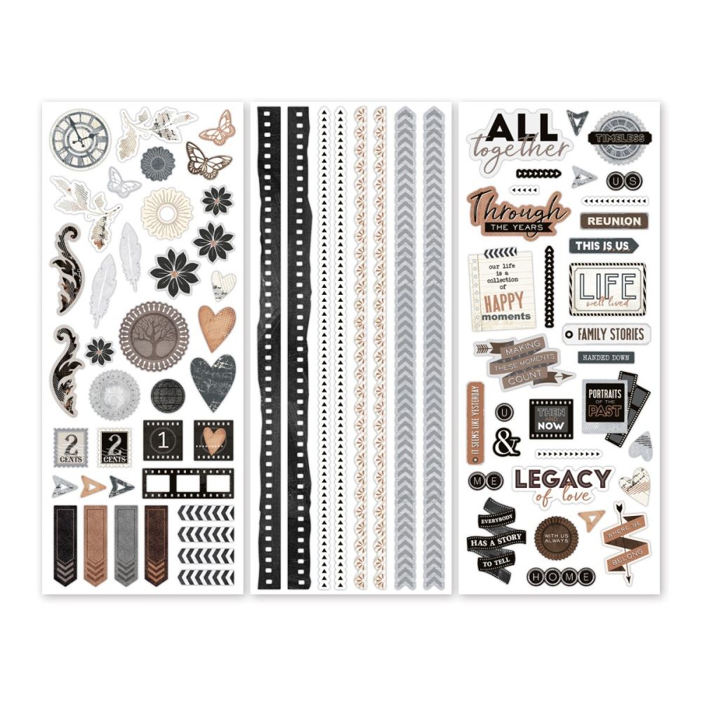 Heritage Scrapbook Stickers: Legacy Of Love - Creative Memories