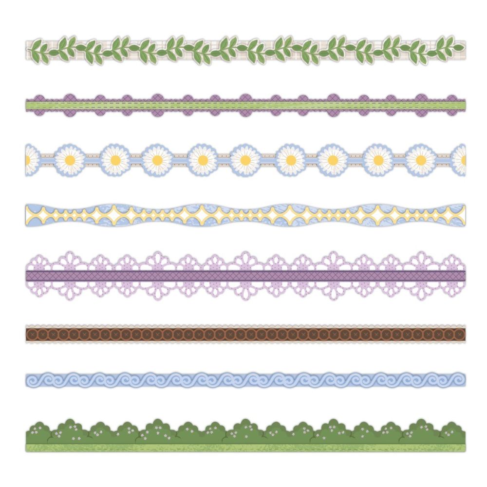 Layered Scrapbook Borders: Springtime Soiree - Creative Memories