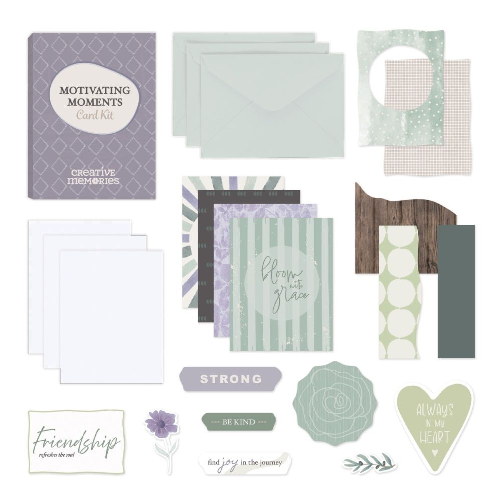 Motivational Card Kit: Motivating Moments - Creative Memories