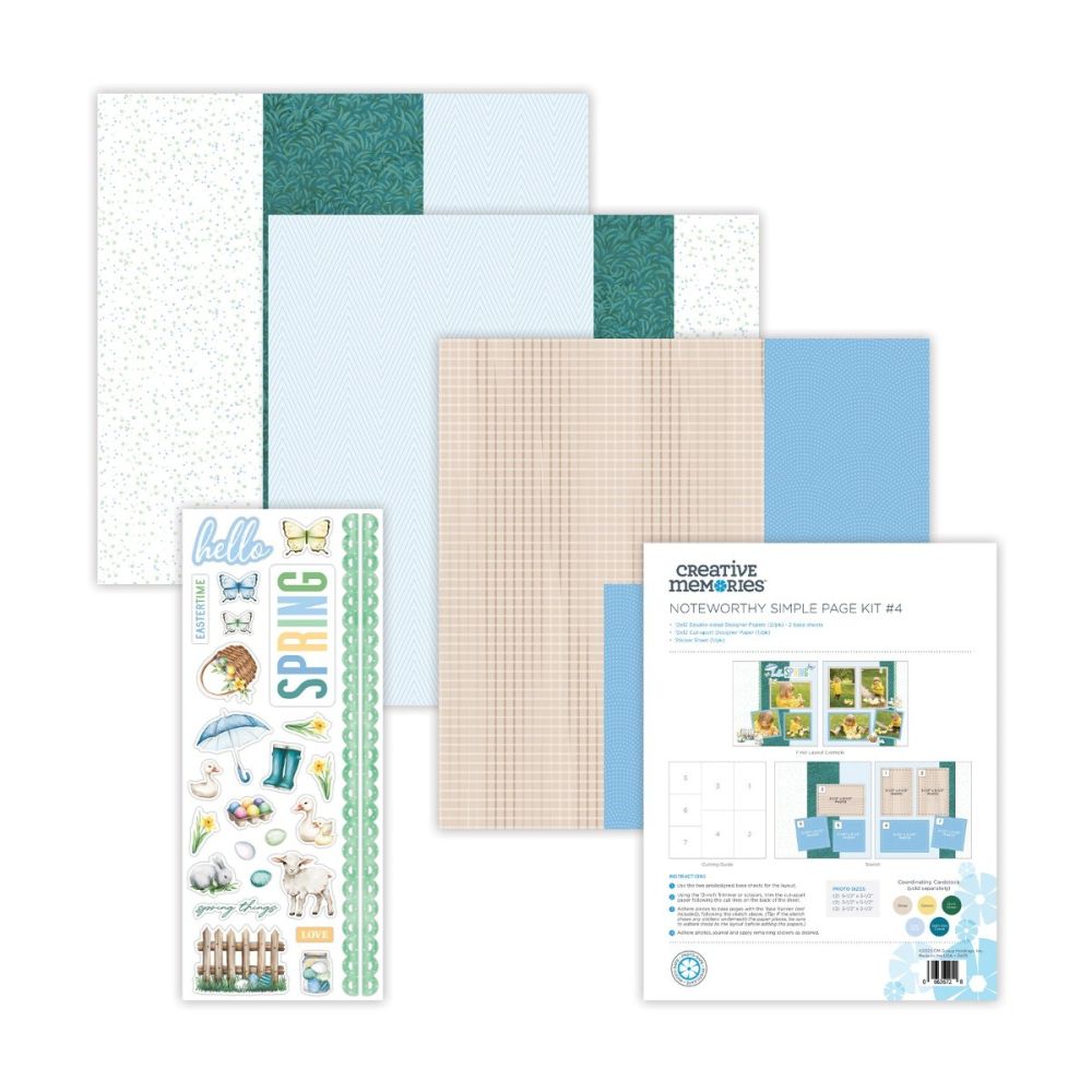 Noteworthy Simple Page Kit #4 - Creative Memories