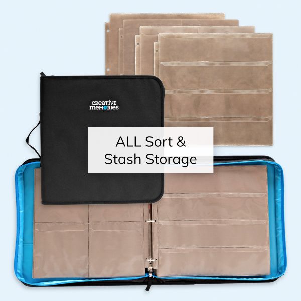 Storage For Scrapbooking Embellishments: Sort & Stash Binder - Creative ...