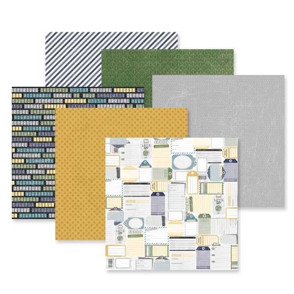 Travel Scrapbook Paper: Passport to Adventure Paper Pack - Creative ...