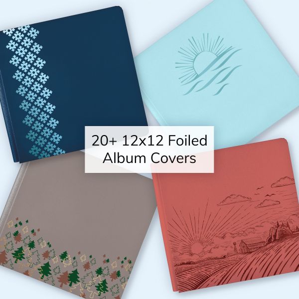 Quick Shop 12x12 Foiled Album Covers - Creative Memories