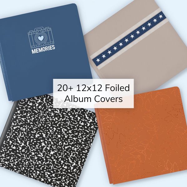 Quick Shop 12x12 Foiled Album Covers - Creative Memories